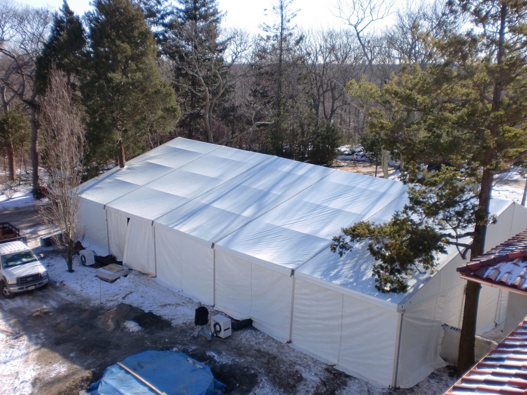 Winter Construction Tents | Atent For Rent